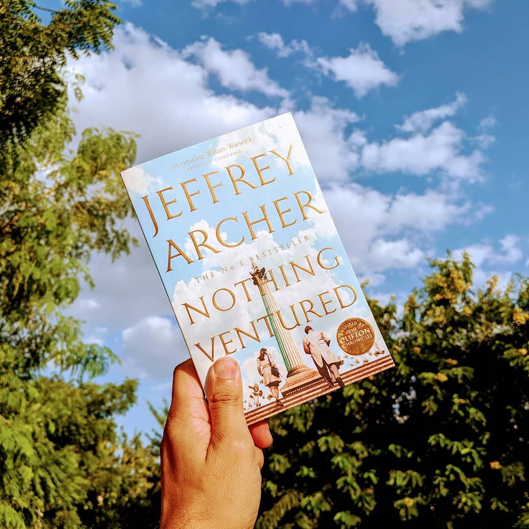 Book review: Nothing Venture by Jeffrey Archer - The Bookoholics